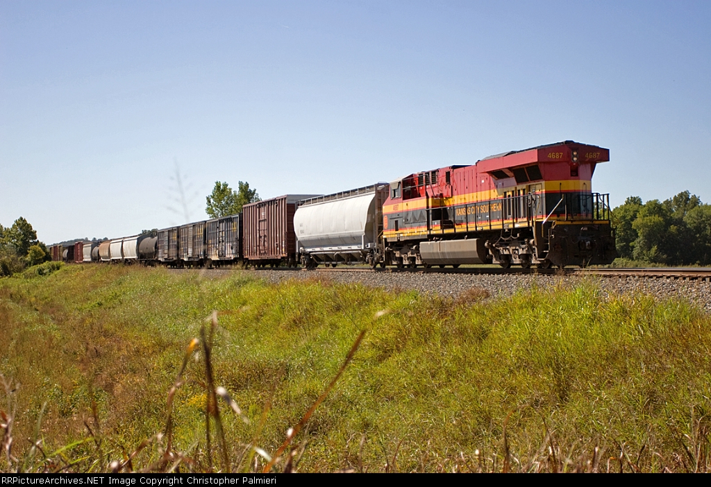 KCS 4687 - Rear DPU on KCS H-KCSH-29